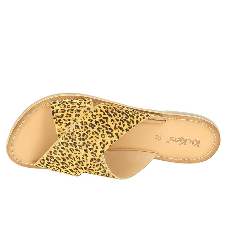 KICKERS Diaz Beige Leopard