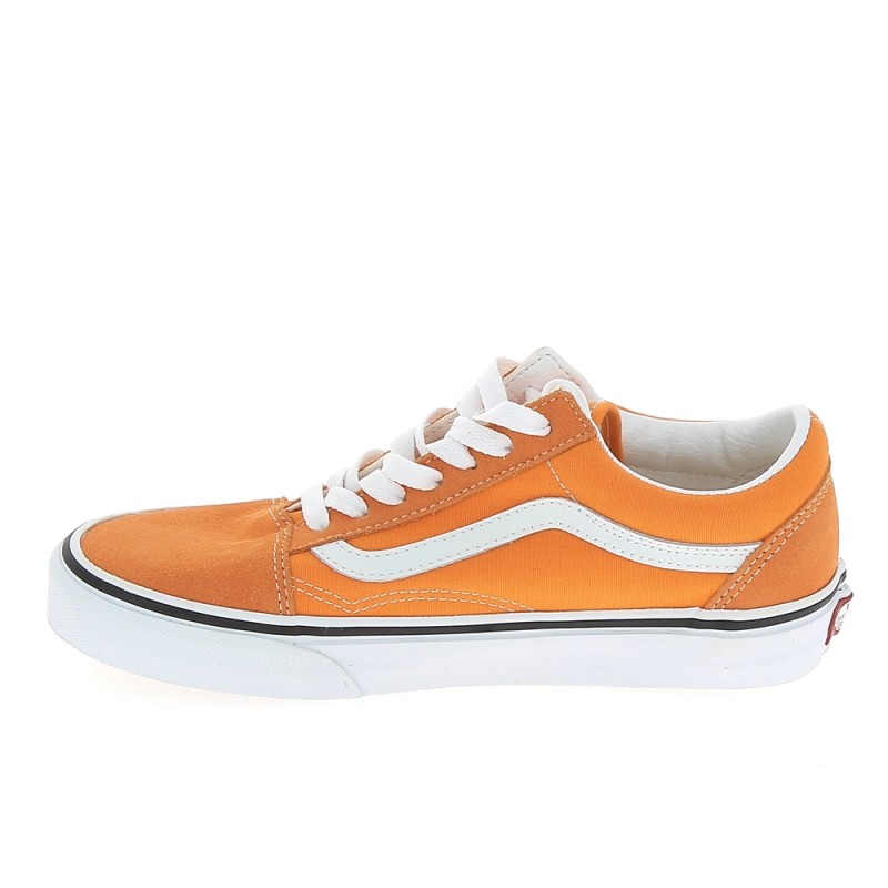 VANS Old Skool Orange - Baskets Mode Sneakers Femmes | Sports-Loisirs
