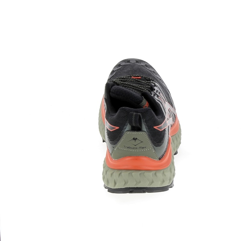 ASICS Gel Trabuco Max Noir Rouge - Trail Hommes | Sports-Loisirs